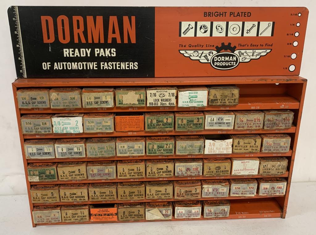 Dorman Automotive Fasteners Rack w/ Products (#0167) on Jan 14, 2023 ...