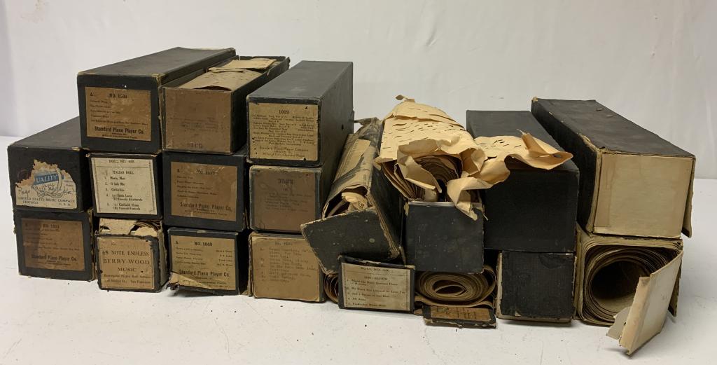 15+ Player Piano Music Rolls 15+ Player Piano Music Rolls