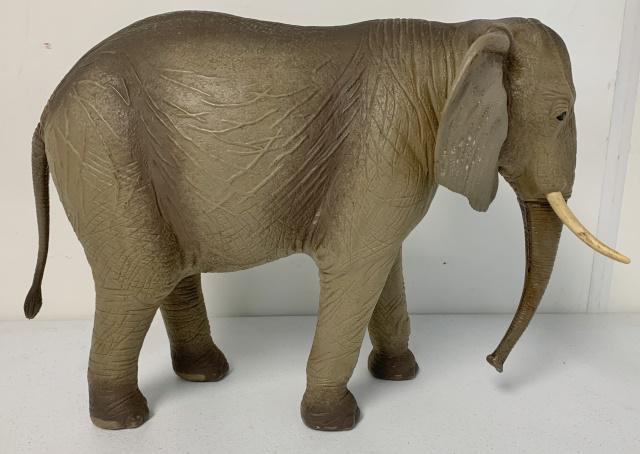 Large Plastic Elephant On Wheels