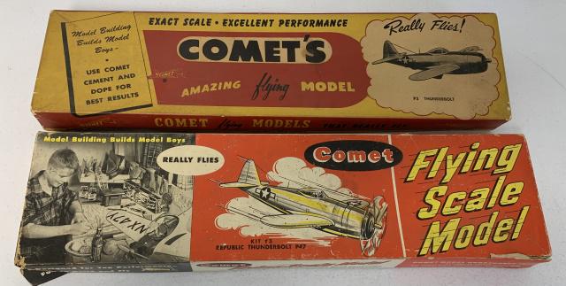 2 Comet Model Kits-incomplete - May 20, 2023 | Rentzel's Auction ...