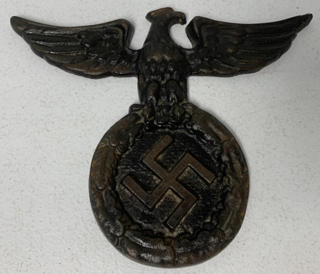 Cast Nazi Emblem Auction