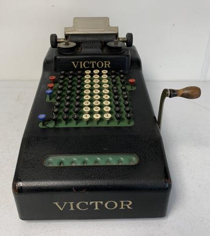 Victor Adding Machine Auction