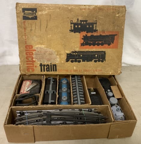 Marx Allstate 9619 Train Set In Box
