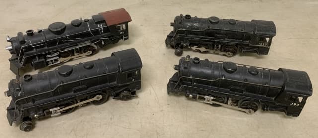 3 Marx 999 Locomotives And 1 666 Locomotive Auction