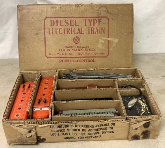 Marx Diesel Type Electrical Train Set W/ Box
