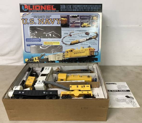 Lionel Us Navy Train Set In Box
