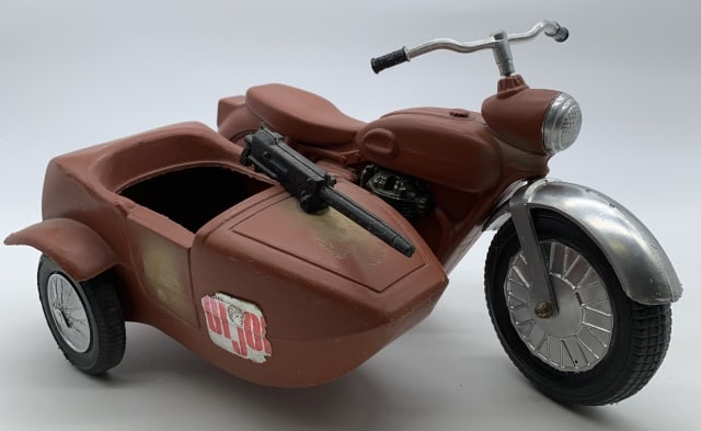 Plastic Gi Joe Motorcycle And Sidecar Auction