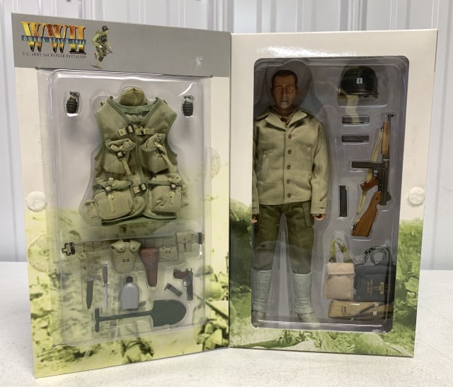 Dragon Actiojn Figure Wwii Omaha Beach 1944 Auction