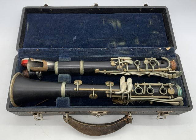 Harry Pedler Clarinet In Case