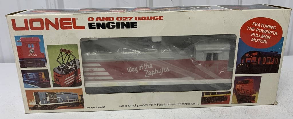 Lionel Burlington Sw 1 Switcher In Box