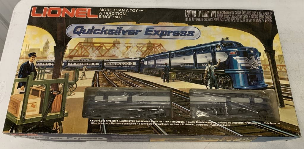 Lionel Quicksilver Express Train Set In Box Auction