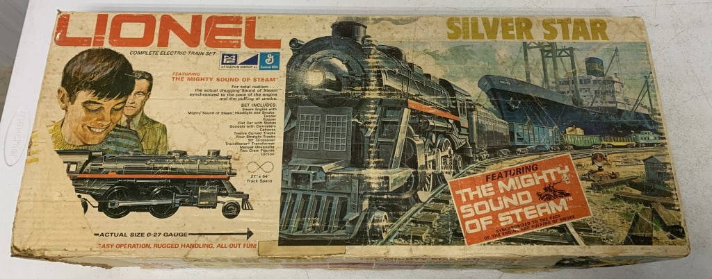 Lionel Silver Star Train Set In Box Auction
