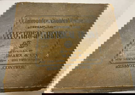 American Flyer Train Set Commodore Vanderbilt Engine Auction