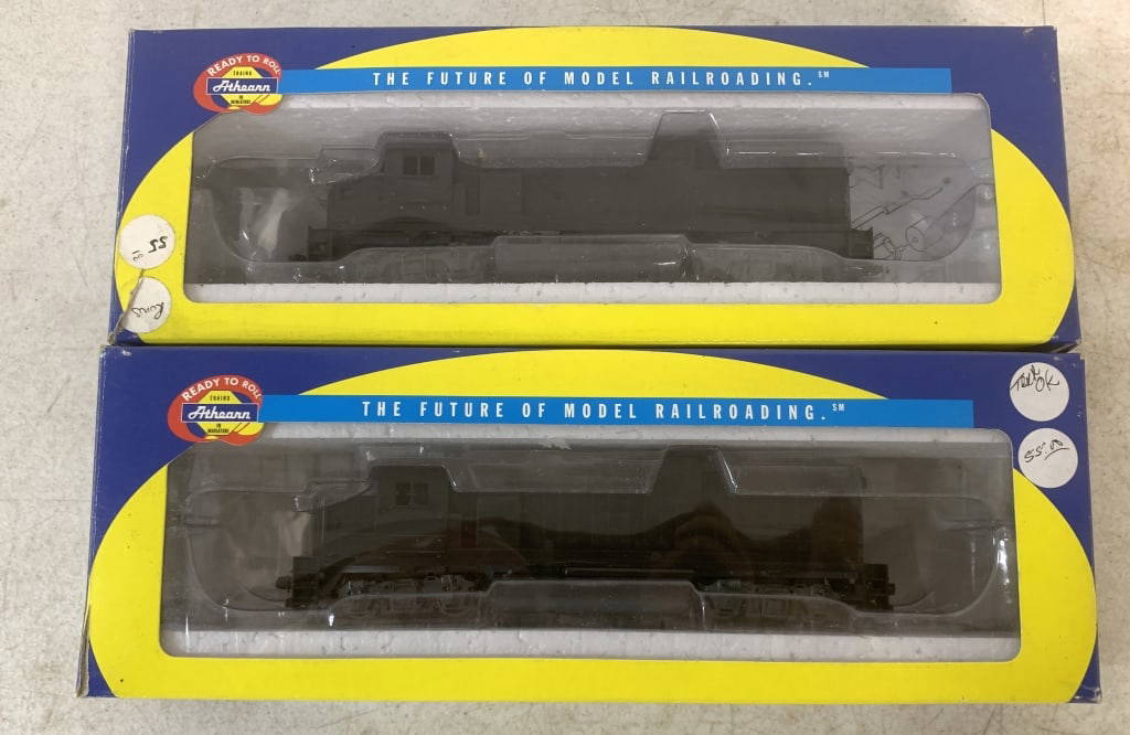 Lot Of 2 Athearn Ho Train Engines Auction