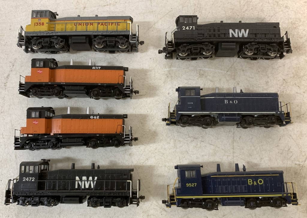 7 Ho Train Engines-con-cor, Kadee, Others Auction