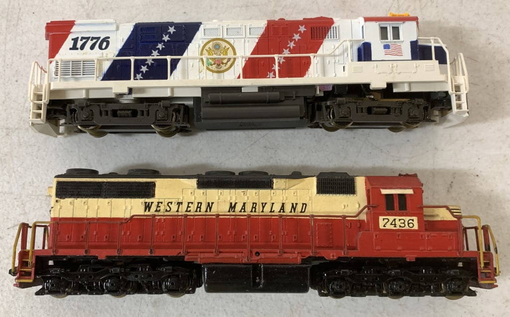 Ahm & Atlas Ho Train Engines Auction