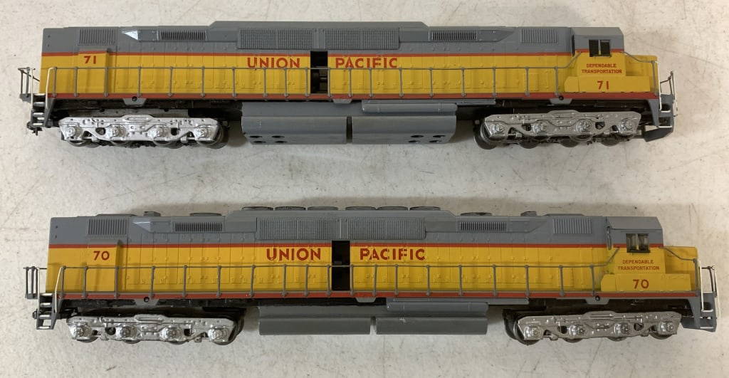 Lot Of 2 Union Pacific Ho Train Engines Auction