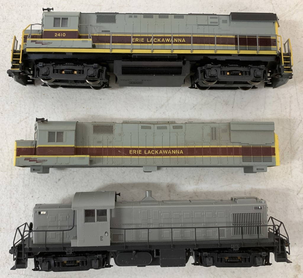 Lot Of 3 Atlas Ho Train Engines Auction