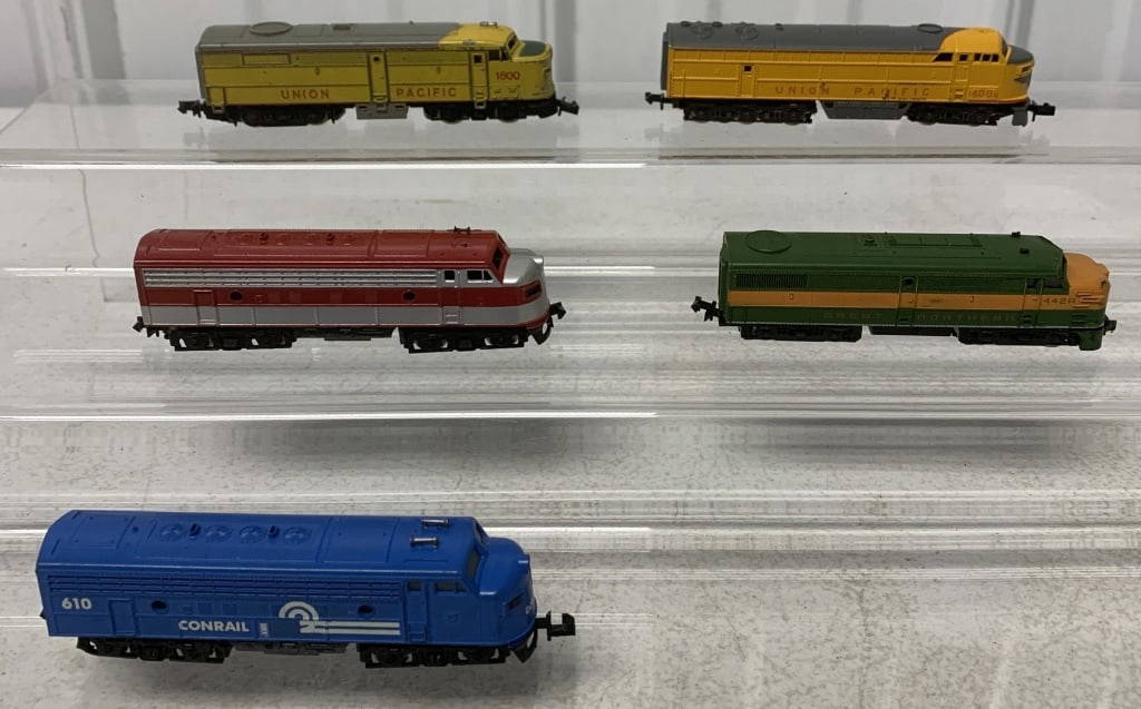 5 N Scale Train Engines; Trix, Rapido, Atlas, Etc Auction