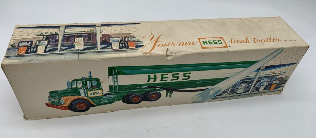 Hess Tank Trailer In Box Auction