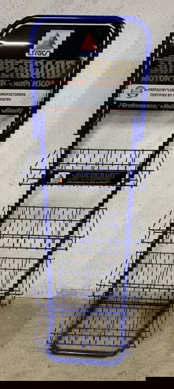 Citgo Supergard Motor Oil Dolly Display Rack Auction