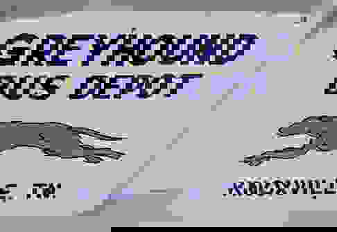 Repaited Greyhound Bus Depot Knoxville Auction