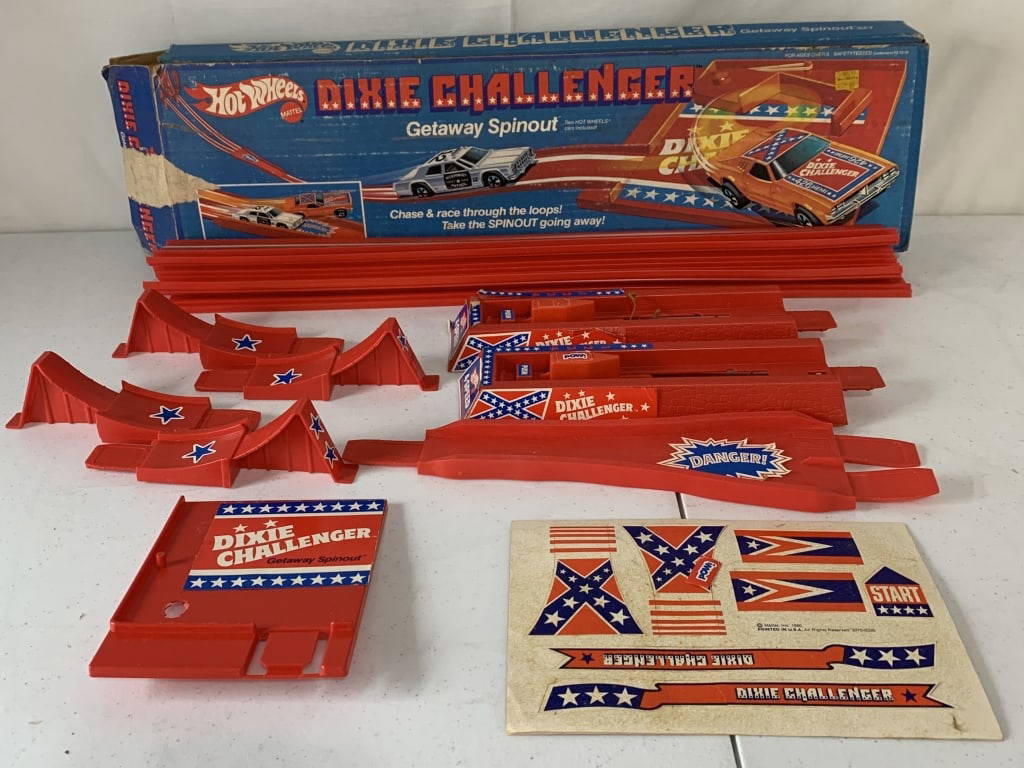 Hot Wheels Dixie Challenger Getaway Spinout Auction