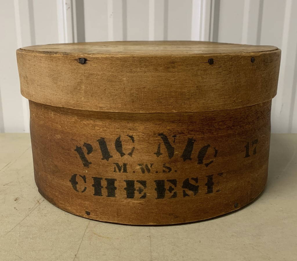 W.s. & Co Harrisburg Pa Cheese Box Auction