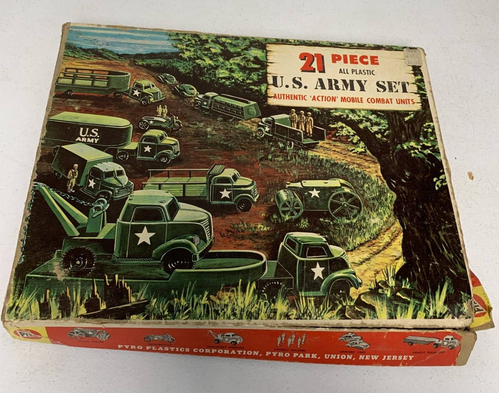 Pyro U.s. Army 21 Pc Set In Box Auction