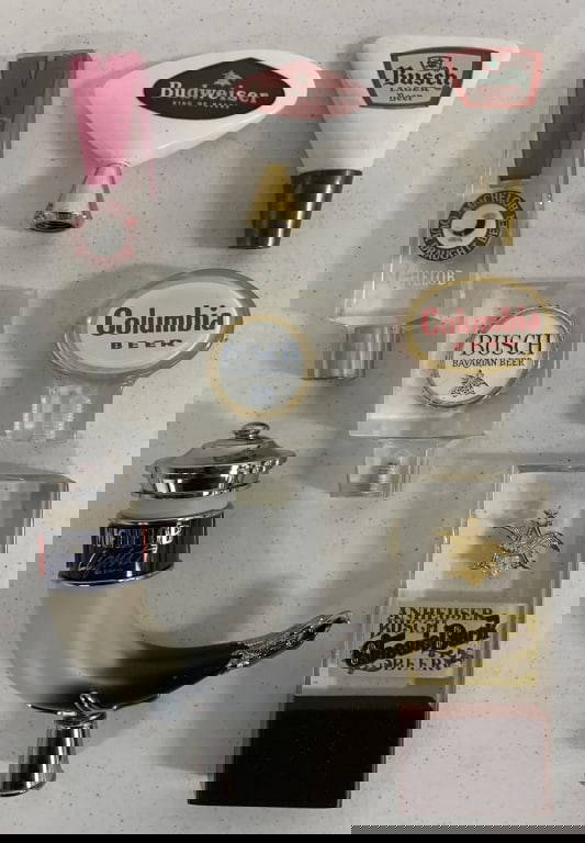 7 Beer Tap Markers Auction