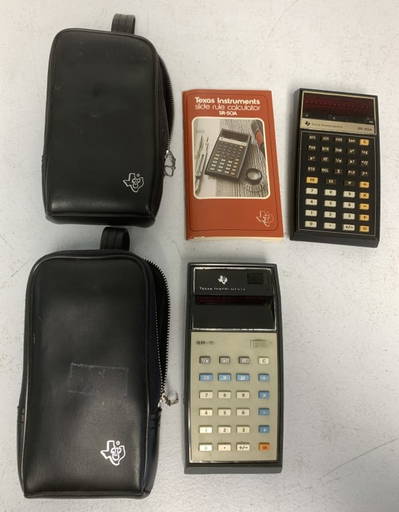 Texas Instruments Sr 50a & Sr 11 Calculators