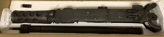 Replica 50 Cal. Machine Gun In Box Auction