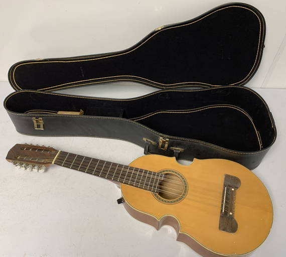 10 String Electric Cuatro With Case