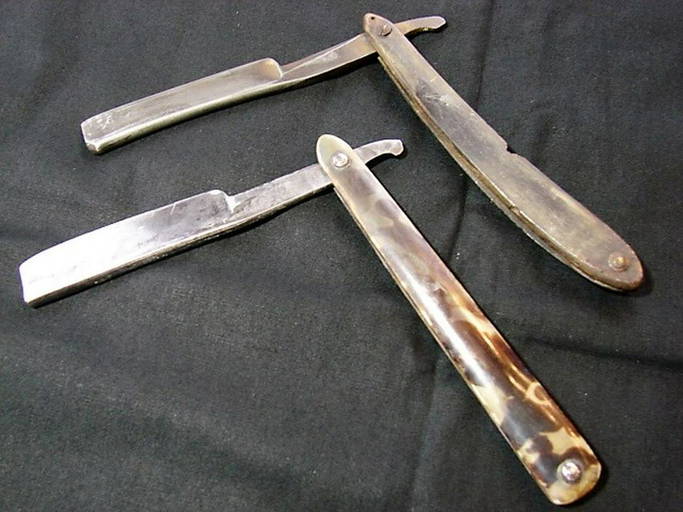 Packwood And G. Johnson Wedge Straight Razors