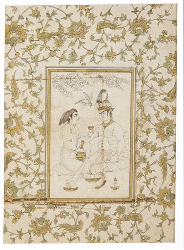 A SAFAVID STYLE ILLUMINATED MINIATURE DEPICTING TWO - May 27, 2020 ...