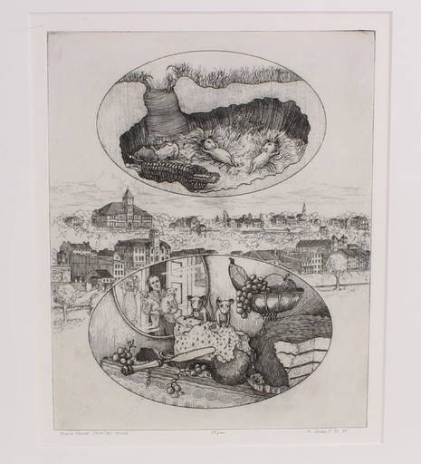 Arthur Geisert Etching