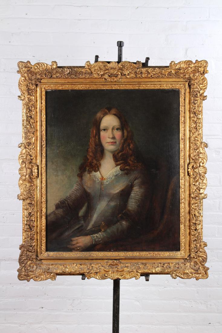 Antique Old Masters Style Portrait