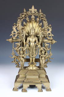 Indian Bronze Vishnu
