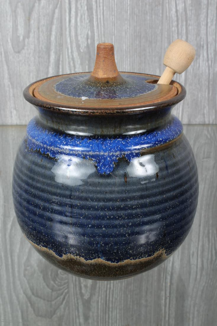 Gallucci Art Pottery Honey Pot