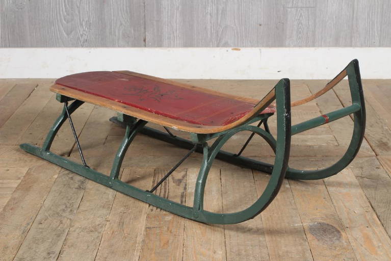 Paris, Maine Vintage Child's Sled
