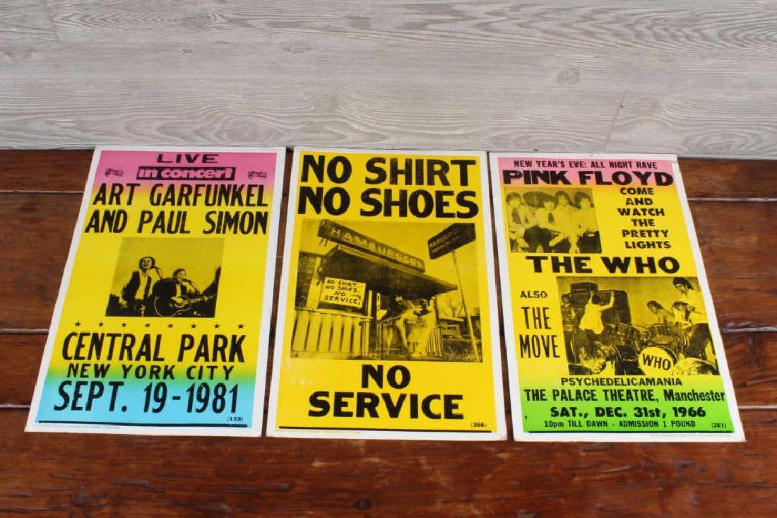 3 Tribune Showprint Posters