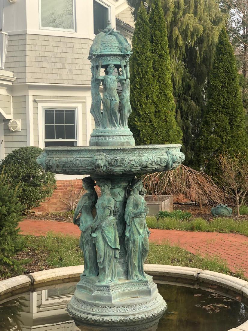 Monumental Neo Classical Bronze Fountain - May 08, 2019 | Ashcroft and ...