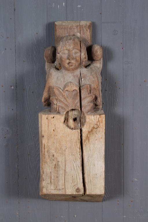 Carved Wood Figural Angel Corbel - Nov 08, 2019 | Ashcroft and Moore in PA