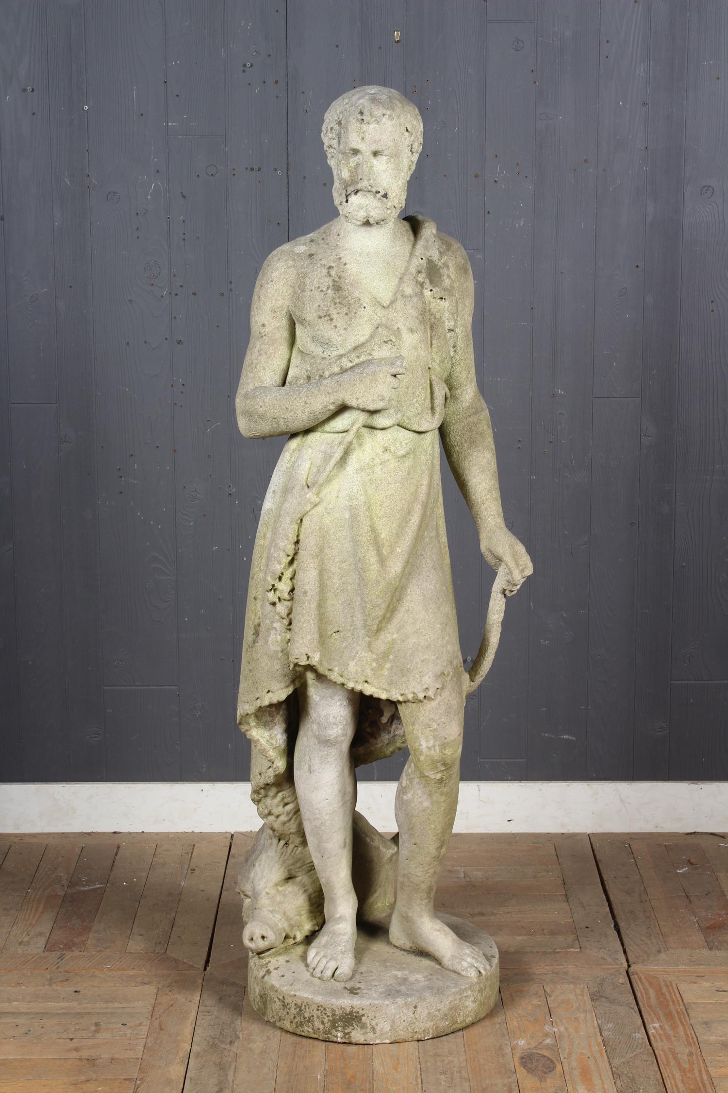 19th C Marble Hercules Figure - May 19, 2020 | Ashcroft and Moore in PA