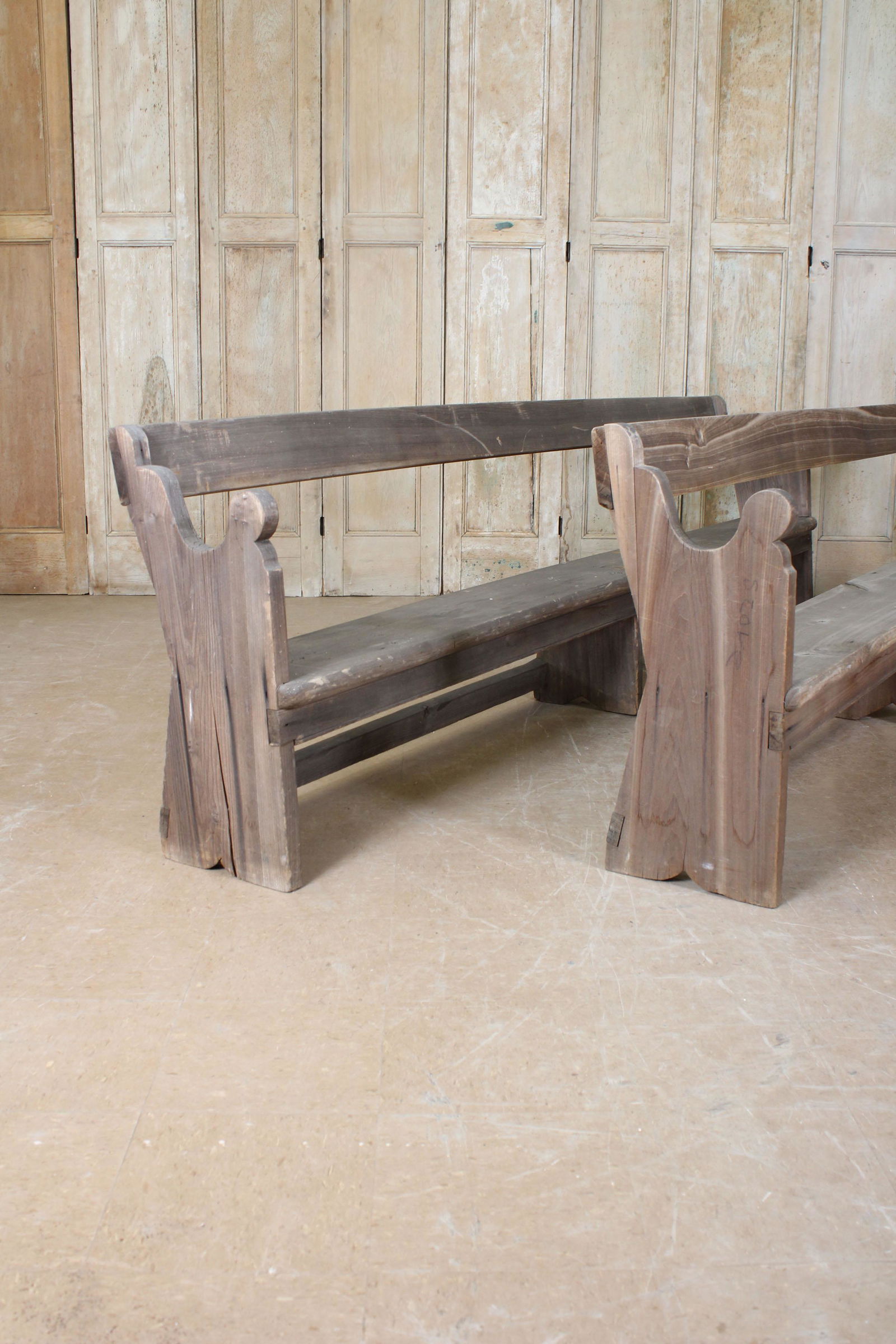 Pair Antique 19th C Quaker Meetinghouse Benches - May 19, 2020 ...