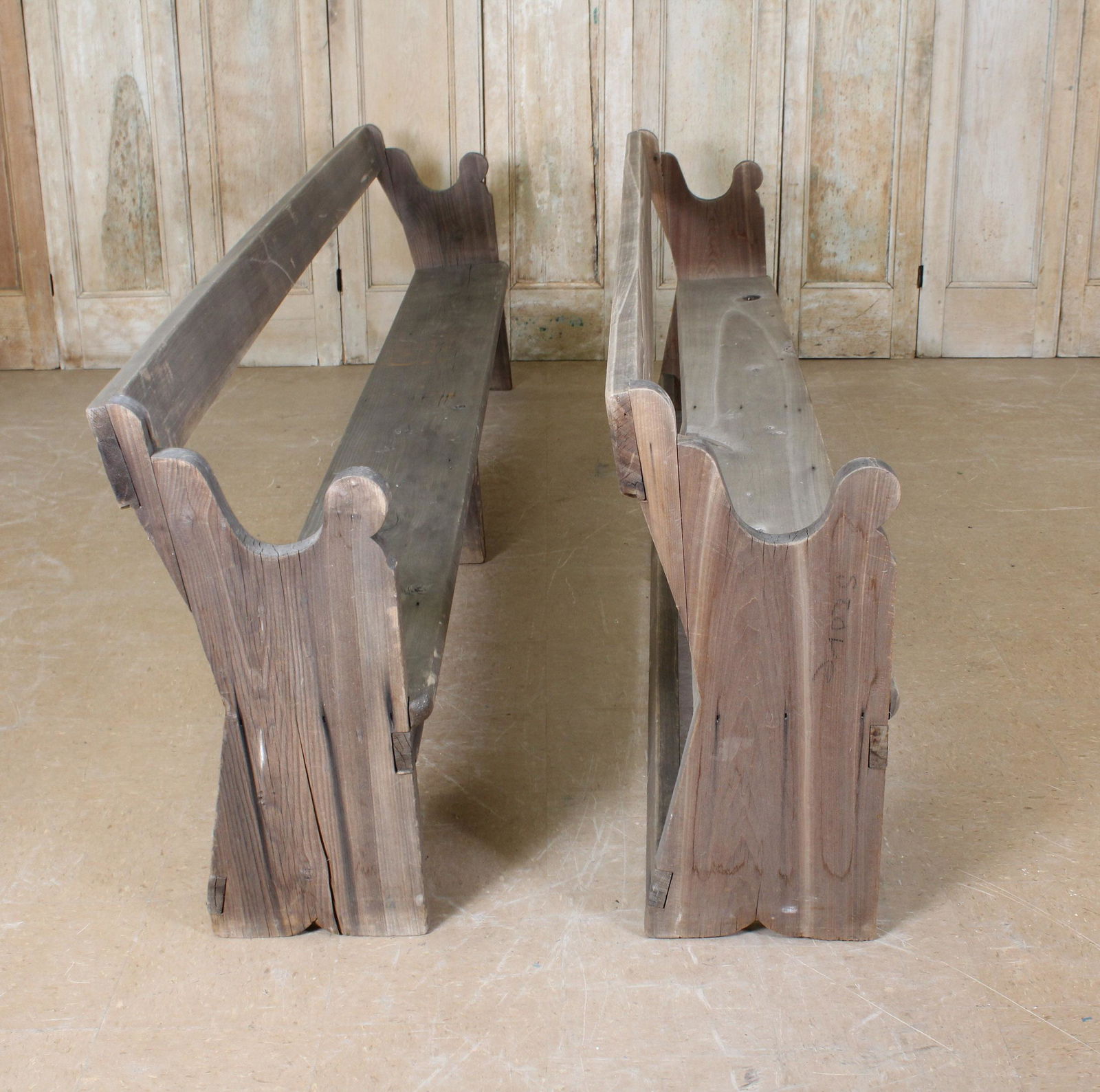 Pair Antique 19th C Quaker Meetinghouse Benches - May 19, 2020 ...