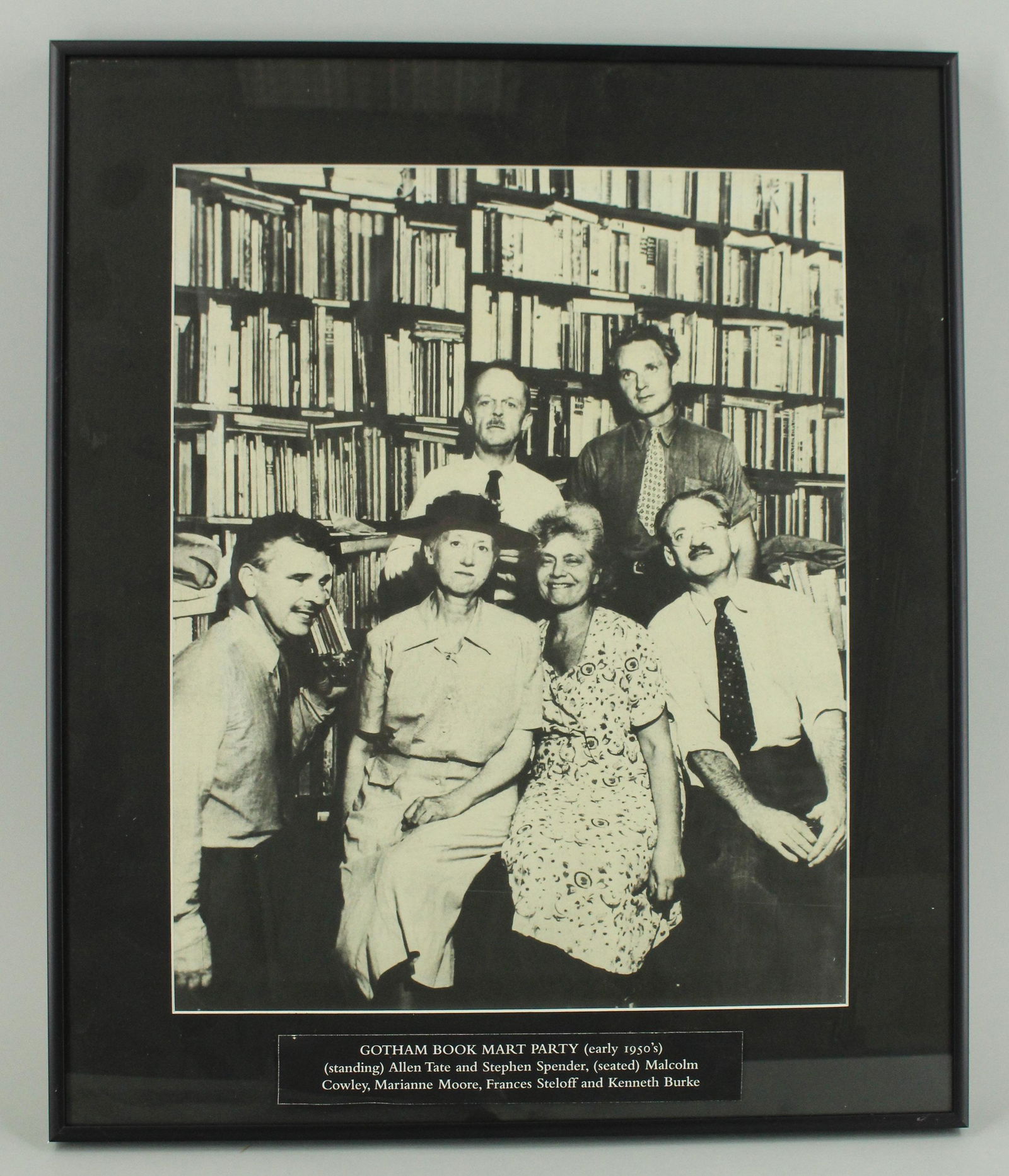 Gotham Book Mart Party Early 1950's Photograph