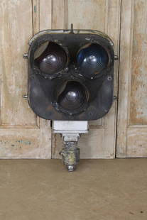 Safetran Railroad Signal Light