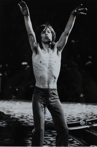 Mick Jagger On Stage 1975
