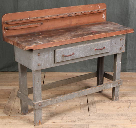 Vintage Work Bench Table (#0083) on Sep 15, 2022 | Ashcroft and Moore ...